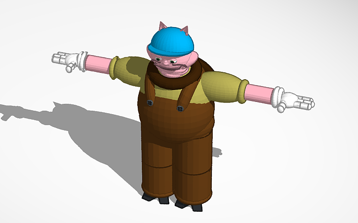 3D design Uncle Samsonite (V2) - Tinkercad