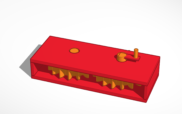 3D design GearBox - Tinkercad