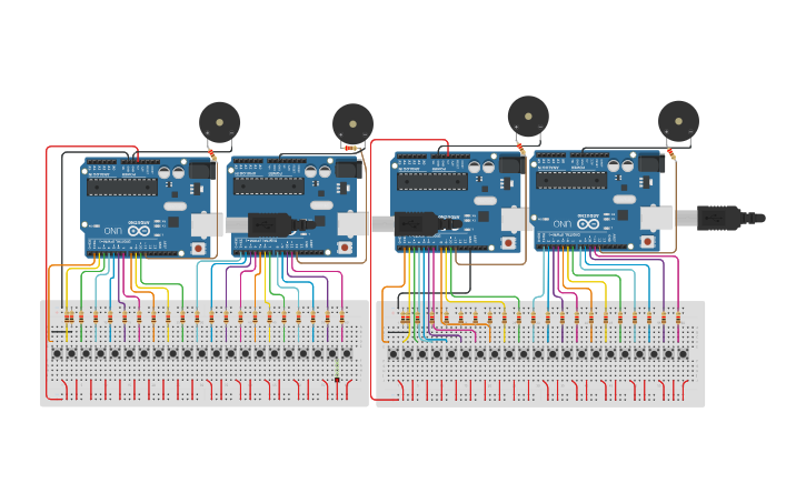 Circuit design Ejercicio 5 | Tinkercad