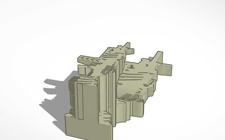 3D design controller holder for the ps4 controller gun | Tinkercad