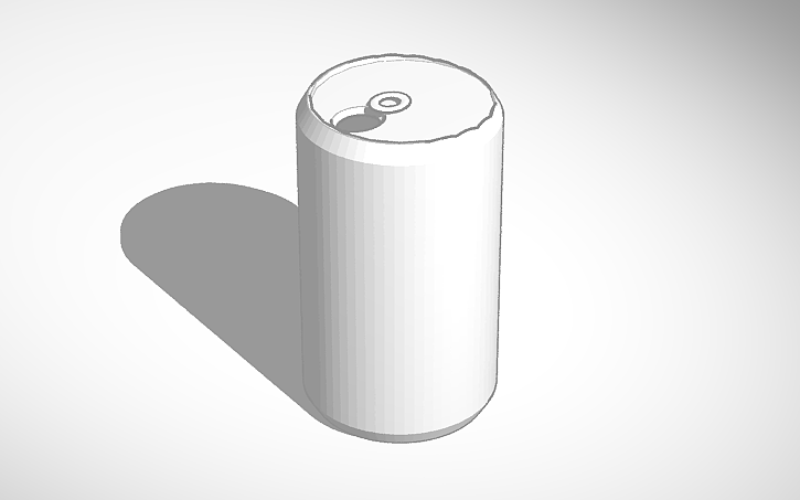 3D design Can - Tinkercad