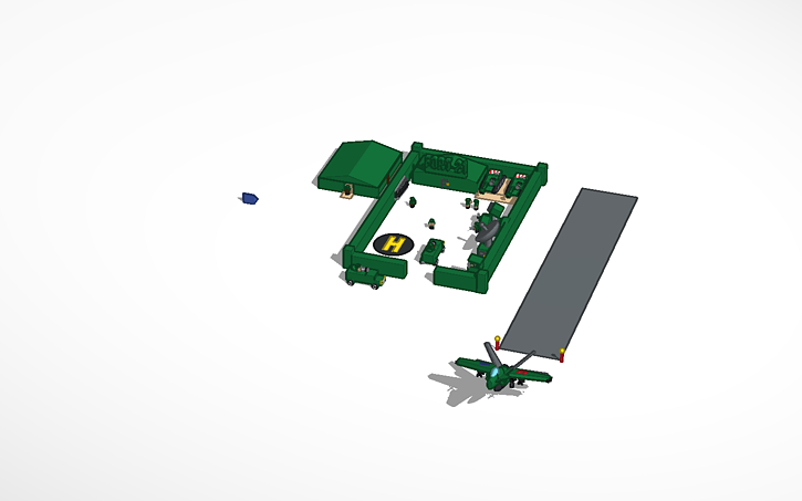 3D design The Army base Reg - Tinkercad