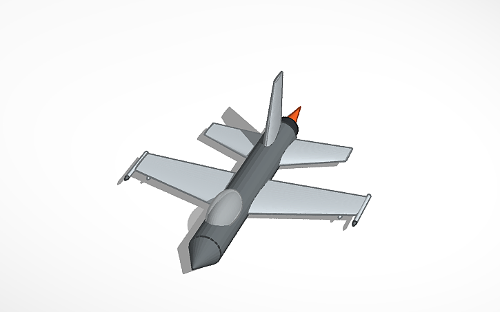 3D design Plane | Tinkercad