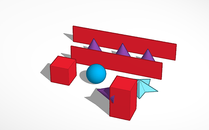 3D design shape tourture test | Tinkercad