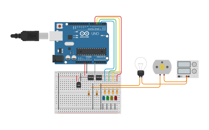 Circuit design ENSAYO PRUEBA - Tinkercad