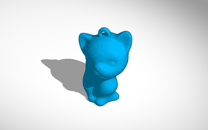 3D design Kitten Ornament | Tinkercad