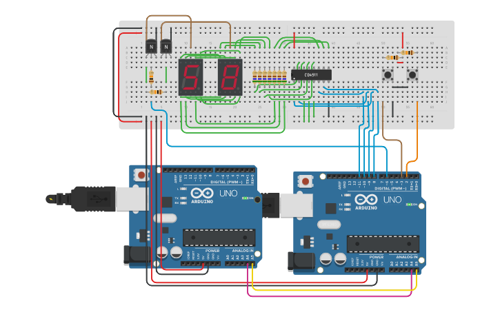 Circuit design Aula - i2c 05.10 | Tinkercad