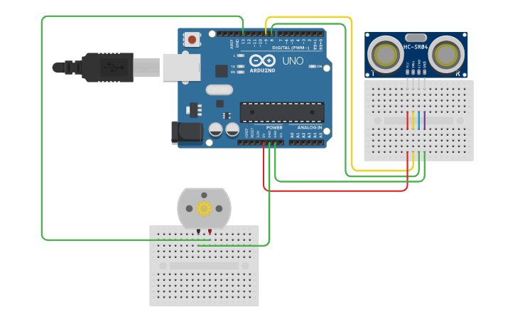 Circuit design Programación 2 | Tinkercad