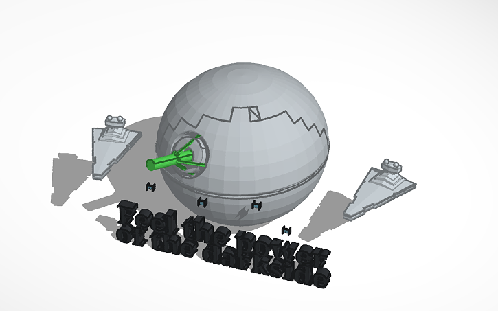 3D design Death Star | Tinkercad