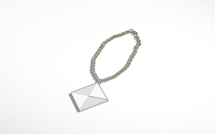 3D design Smart Necklace - Tinkercad