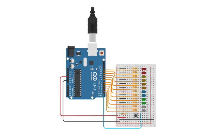 Circuit design 3780 8.31 - Arduino Intro | Tinkercad