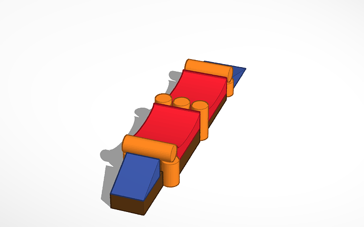 3D design Step Up/Down/Down - Tinkercad