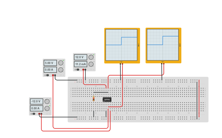 Circuit Design Rangkaian Open Loop Non Inverting Op Amp Aqila Ananti