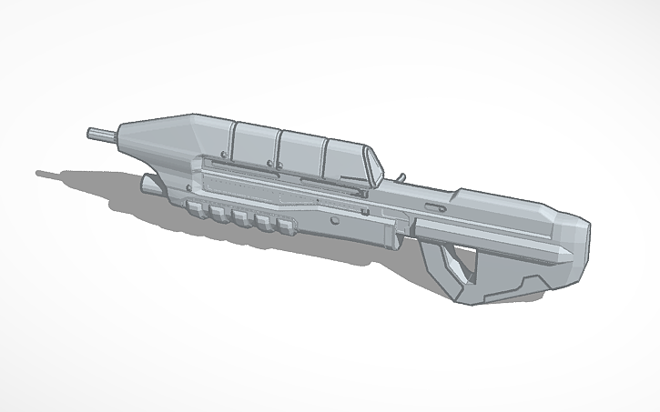 3D design HALO MACHINE GUN | Tinkercad
