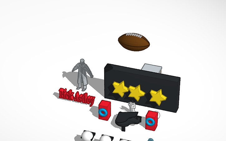 3D design Music System - Tinkercad