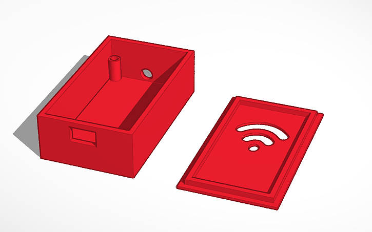 3d Design Nodemcu Esp8266 V0 9 Rev 2 5 Tinkercad