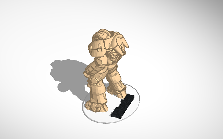 3D design Fallout 4 X-01 Power Armor - Tinkercad
