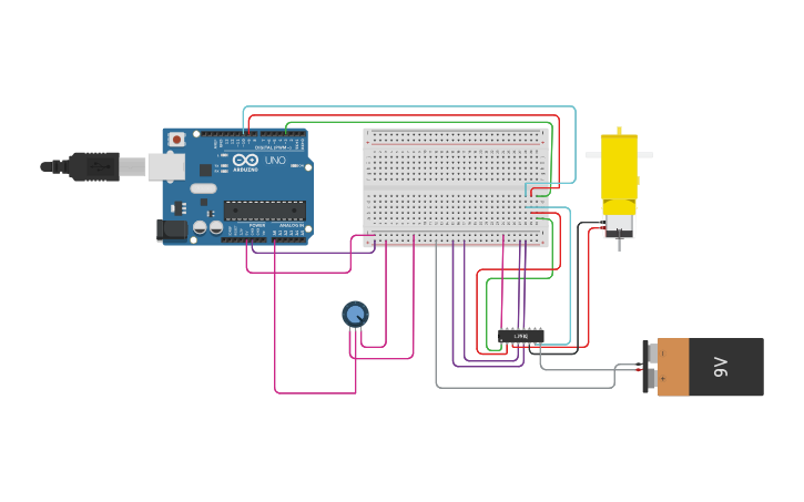 Circuit design - Tinkercad