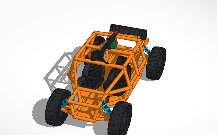 3d Design Offroad Vehicle Chasis Tinkercad
