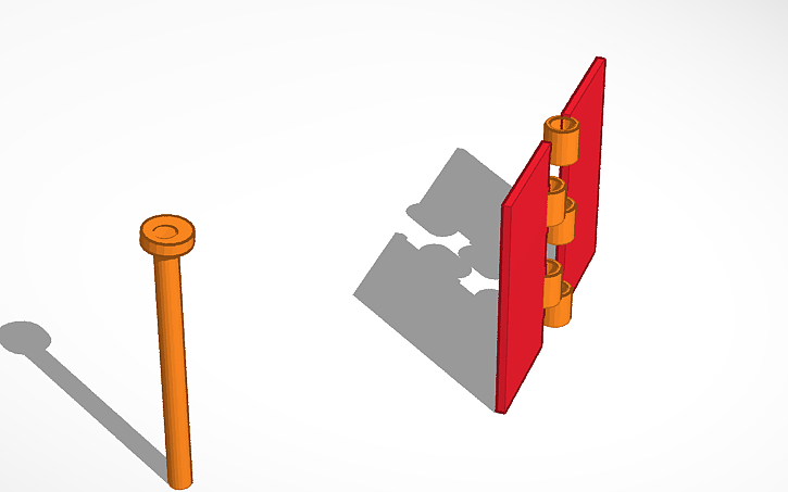 Tinkercad Tutorial How To Make A Hinge Youtube