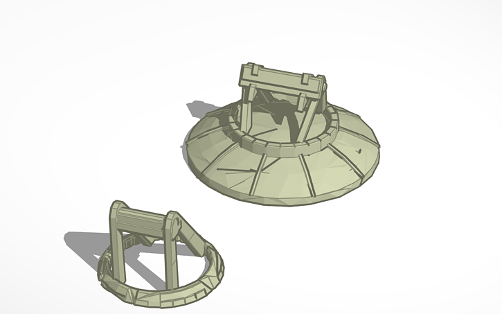 3D design Mfalcon Dish | Tinkercad