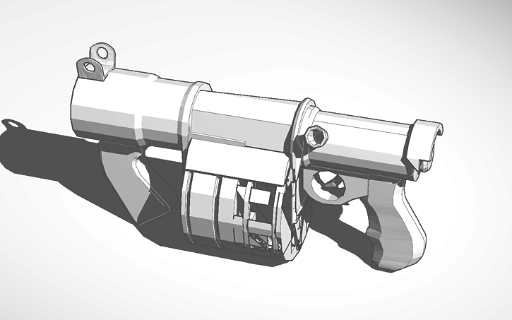 3D design Sticky Bomb Launcher Demoman TF2 #rekt | Tinkercad 3D design Sticky Bomb Launcher Demoman TF2 #rekt | Tinkercad