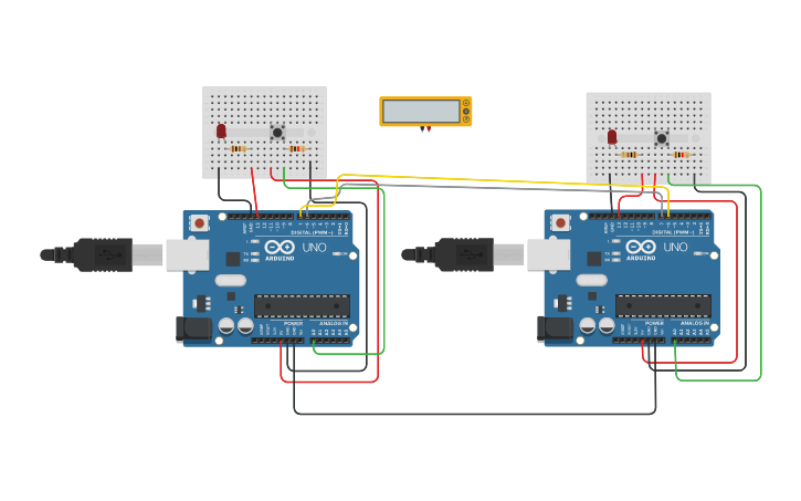 Circuit design Bruno Comunicador | Tinkercad