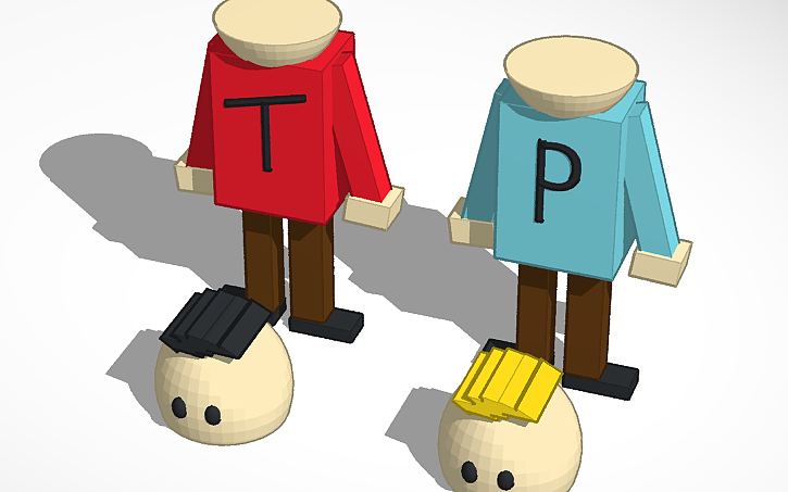 3D design Terrance & Philip - South Park | Tinkercad