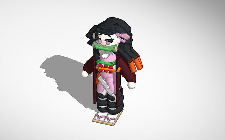 3D design nezuko | Tinkercad