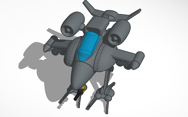 3D design Mech mod_1 - Tinkercad