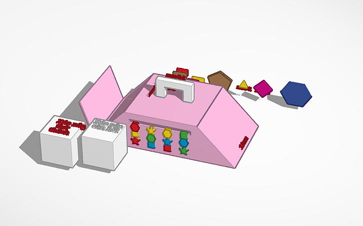 3D design dự án interactive toys - Tinkercad