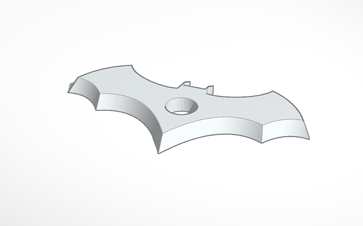 3D design Batman Fidget - Tinkercad
