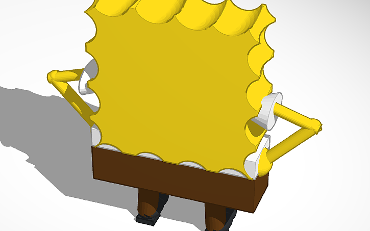3d Design Spongebob Tinkercad