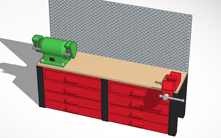 3D design workbench - Tinkercad