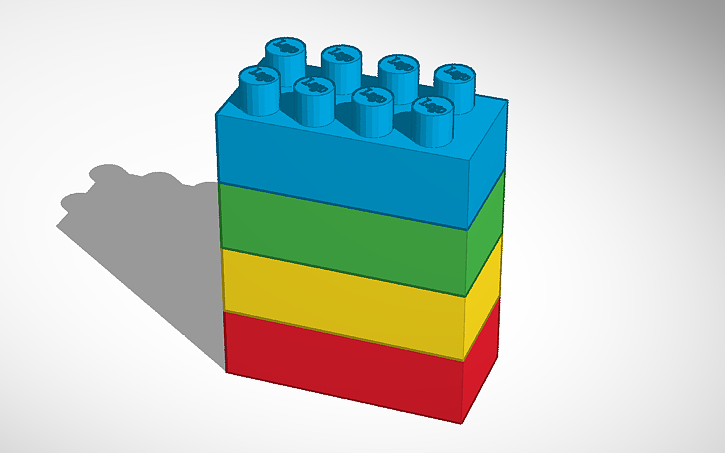 3D design Lego (bricks) | Tinkercad