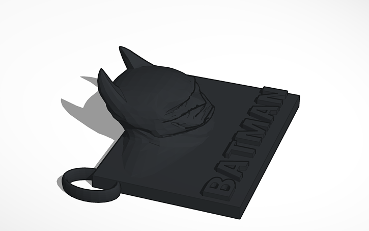 3D design Batman head | Tinkercad