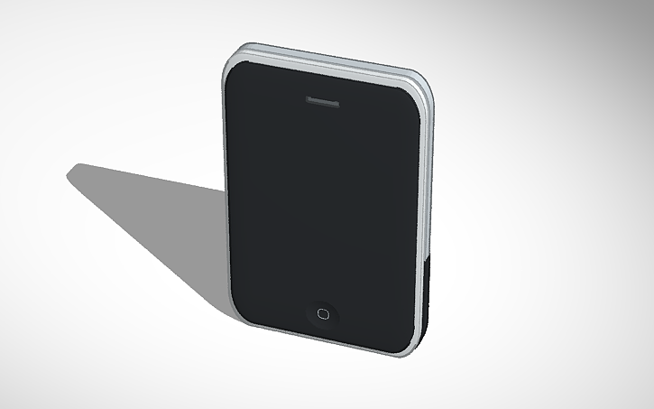 3D design Original iPhone - Tinkercad