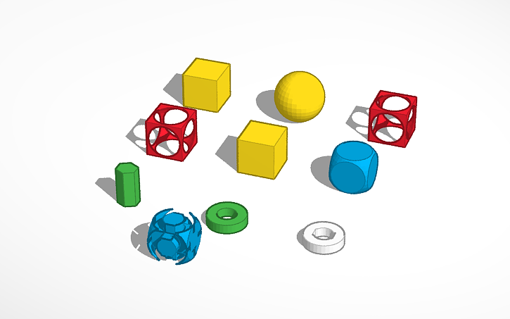 3D design Genesis intersection - Tinkercad