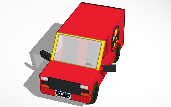 3D design NCS van | Tinkercad