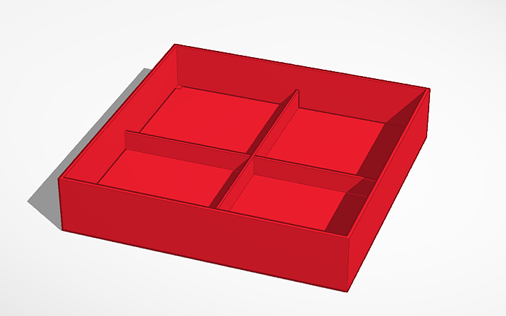 3D design Stephanie Box Nail Supplies K4 - Tinkercad