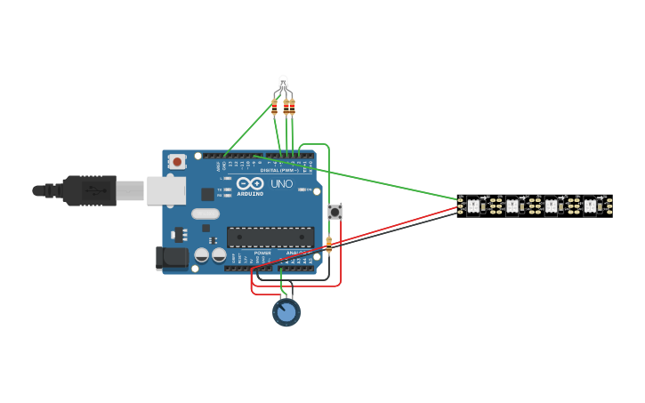 Circuit Design Copy Of 014 Digital And Analog Inputs Tinkercad