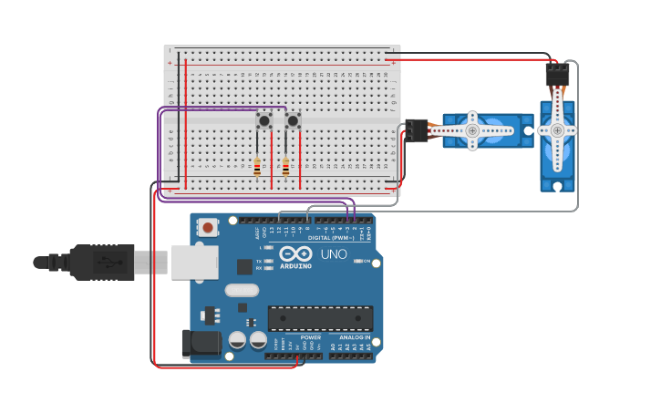 Circuit design E2 Sistemas y Circuitos Digitales | Tinkercad
