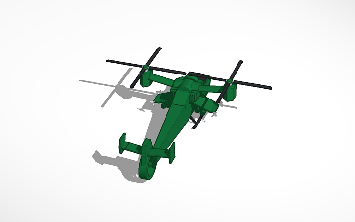 3D design Helicopter - Tinkercad