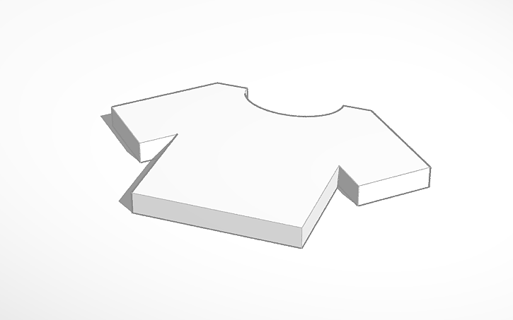 3D design T-shirt contest - Tinkercad