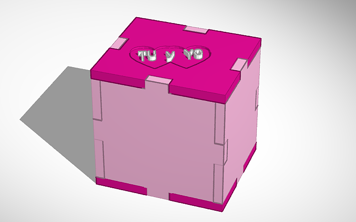 3D design cajita joyero | Tinkercad