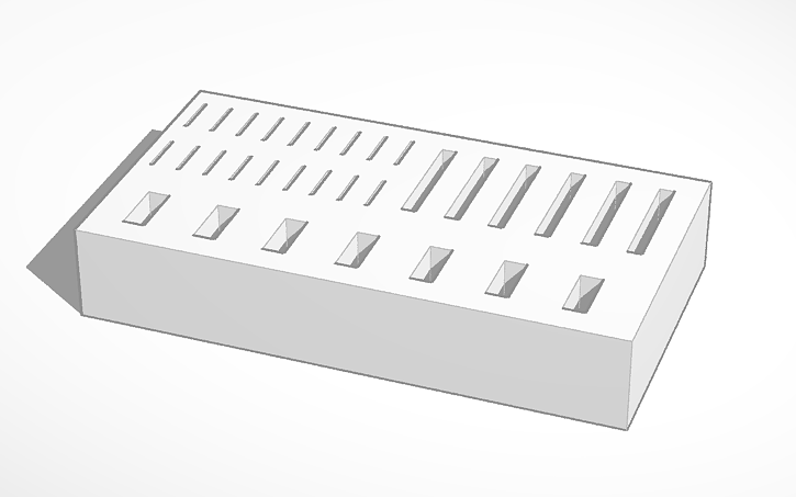 3D design Micro SD, SD and USB holder | Tinkercad