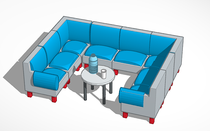 3D design cofee shop | Tinkercad