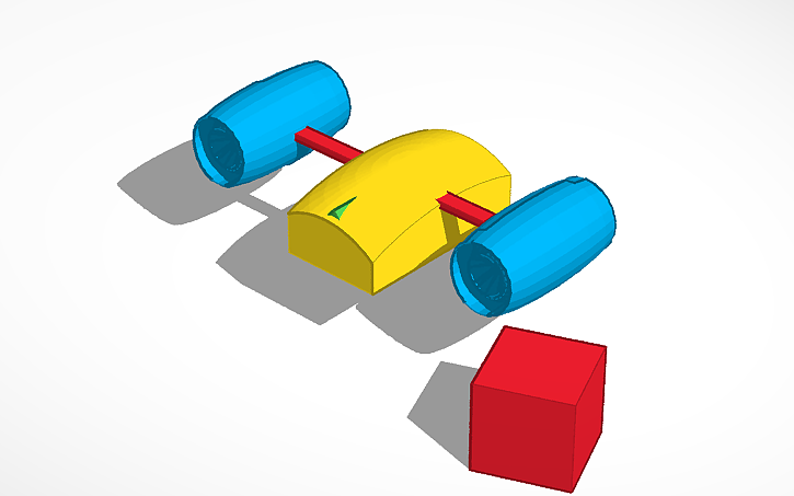 3D design flying car | Tinkercad