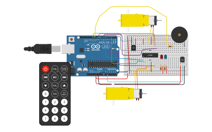 Circuit design desafio 1 - Tinkercad