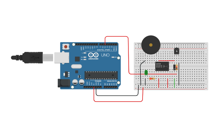 Circuit Design Exp5d Interfacing Of Relay With Arduino Tinkercad